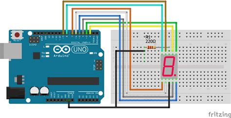 Hex To 7 Segment Decoder Circuit Diagram