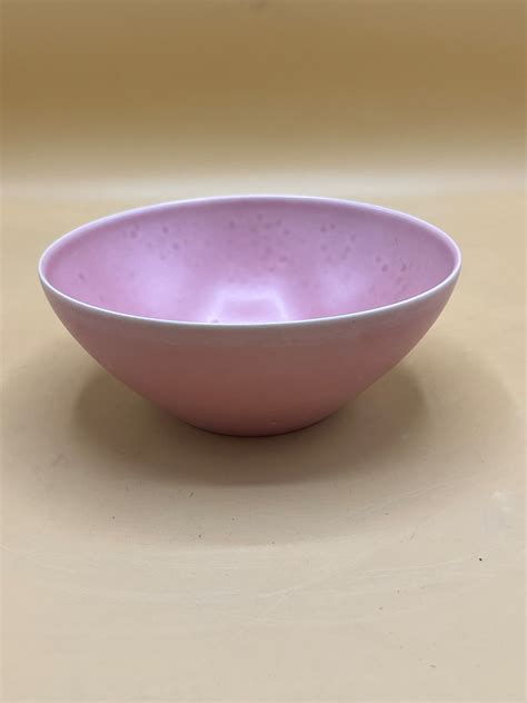 Eva Zeisel For Mancioli Porcellana Dei Medici Mede In Italy Pink Prototype Bowl Etsy
