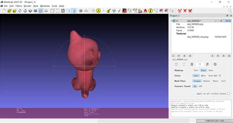 Meshlab制作具有uv纹理图的物体模型 Csdn博客