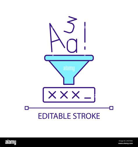 Strong Password Generator Rgb Color Icon Stock Vector Image And Art Alamy