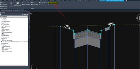 Adding Horizontal Lines To Sections And Lining Up Grade Breaks With The