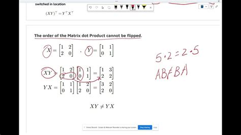 Mathematics Of Data Models Lecture 2 Matrix Notations And Operations