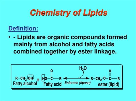 PPT Chemistry Of Lipids PowerPoint Presentation Free Download ID 9594402
