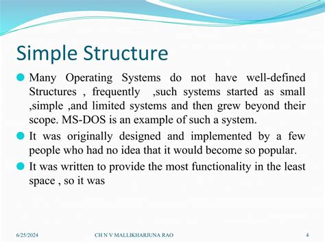 system structure in operating systems pdf