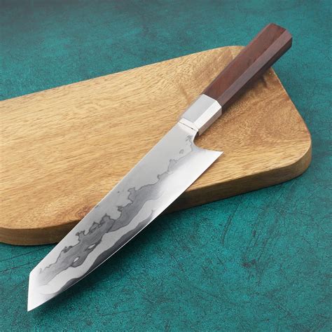 다마스커스 스틸 나키리 나이프 흑단 손잡이 일본 요리사 칼 쵸퍼 주방 칼 8 인치 Vg10주방 칼 Aliexpress