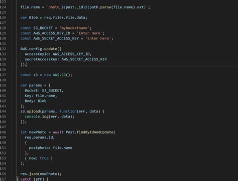 Using Express Fileupload Aws S3 And The Mern Stack To Upload And Render Photos With Dynamic