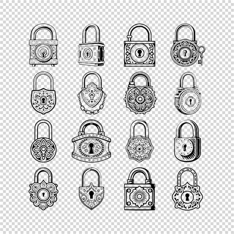 Locks Vector Ai Tofujoe