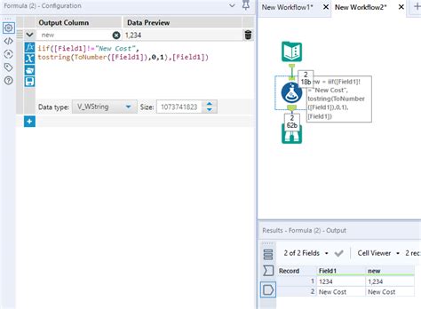How To Add A Title In Between A Numeric Column Alteryx Community