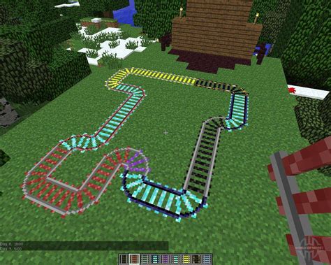 Expanded Rails For Minecraft