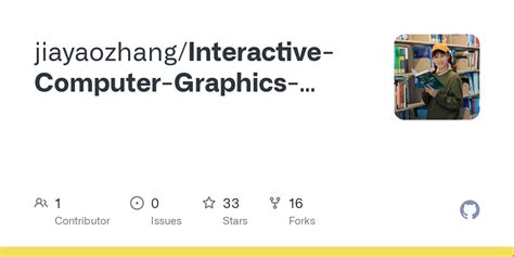 Github Jiayaozhanginteractive Computer Graphics Webgl