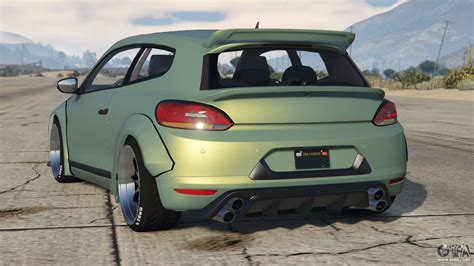 Volkswagen Scirocco Wide Body For Gta 5