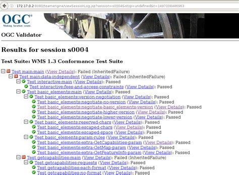 QGIS Server OGC CITE Compliance Testing Oslandia