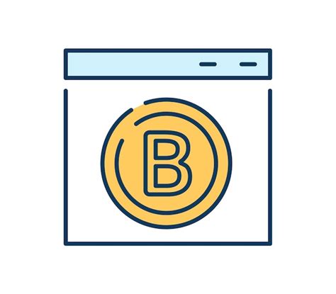 Premium Vector Blockchain Technology Icon