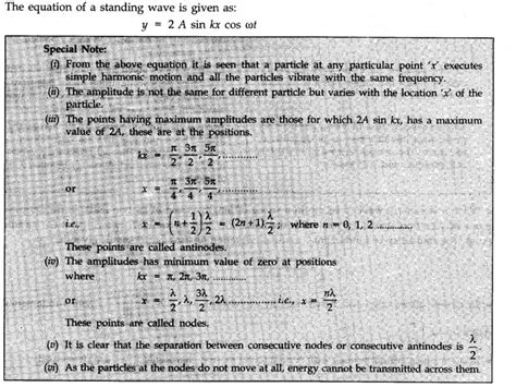 Waves CBSE Notes For Class 11 Physics Learn CBSE Class11PhysicsNotes WavesPhysicsClass11