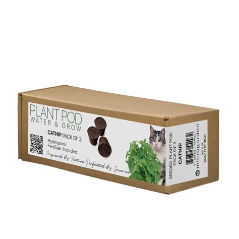 Catnip Plant Pod Pack Of 3 Microgarden
