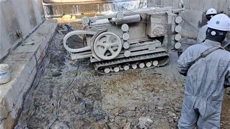 와이어쏘 절단 Youtube