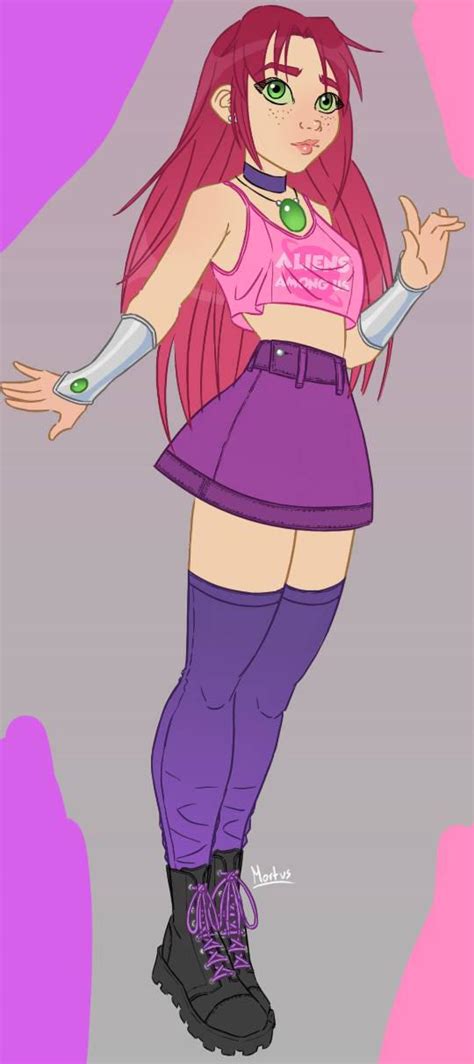 Starfire Casual By Imanipurc On Deviantart
