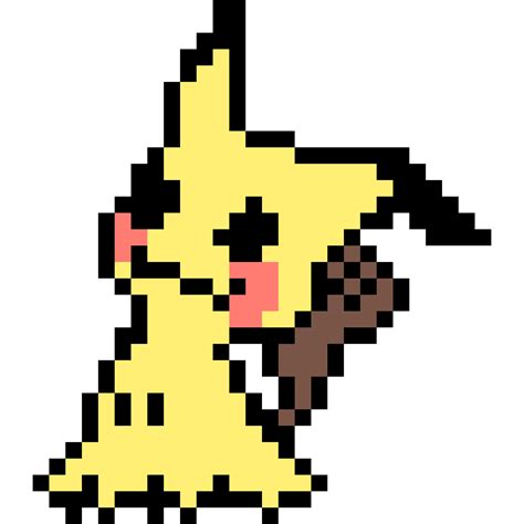 Pixilart Mimikyu By Orangeartz