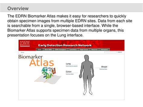Ppt Edrn Biomarker Atlas Powerpoint Presentation Free Download Id