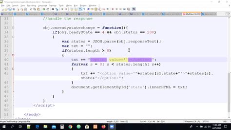 58 Ajax Dependency Dropdown By Using Ajax With Json Data Youtube