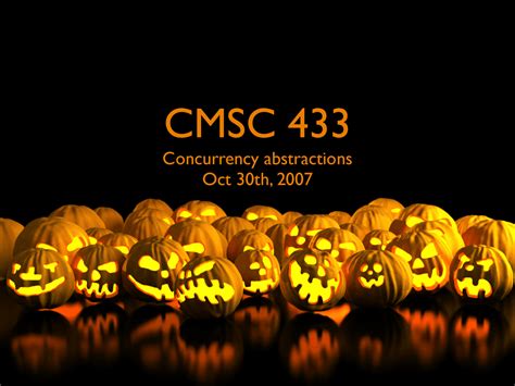 Concurrency Abstractions For Programming Language Technology Cmsc 433
