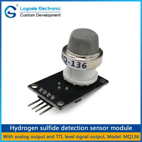 Ttl Analog Output Hydrogen Sulfide Module Mq H S Gas Sensor Detector H S Module And Gas