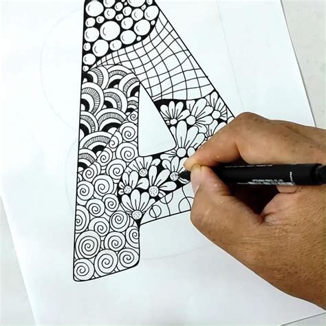 Best 13 Beginner Zentangle Patterns Part 2 Artofit