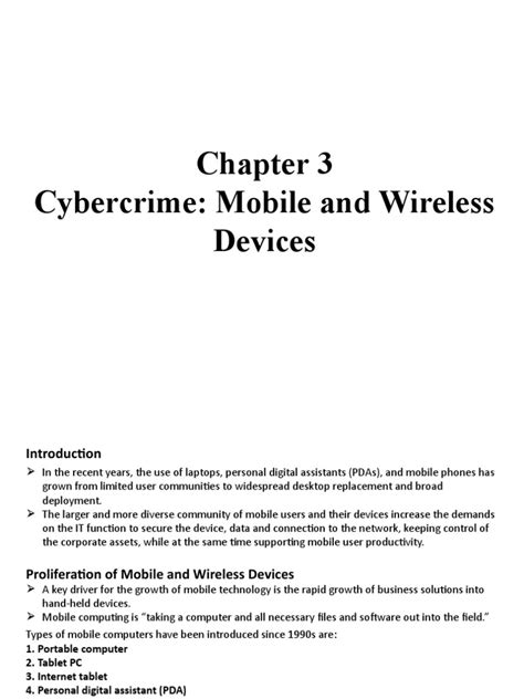 Chapter 3 Cyber Security Pdf Security Computer Security