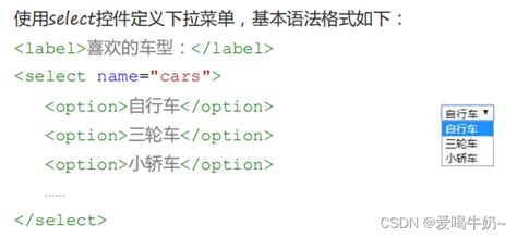 前端基础—— 表单标签（表单域，input的type属性和其他属性，label标签，文本域标签，下拉菜单，默认值）input标签的默认值 Csdn博客
