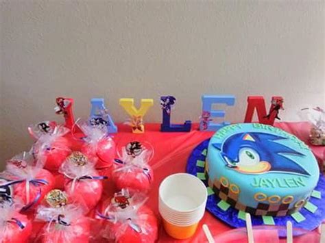 Sonic The Hedgehog Birthday Party Ideas Photo 10 Of 12 Catch My Party