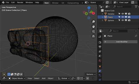 modeling how can i wrap an object with a curved surface around