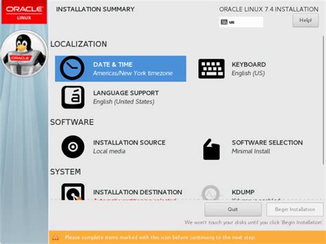 Oracle Linux 74 Desktop Installieren