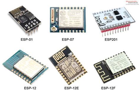 Esp8266 Modul Varianten Arduino Projekte Hausautomation Arduino