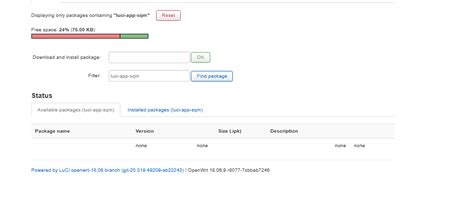 Problem With Software Installation Installing And Using Openwrt