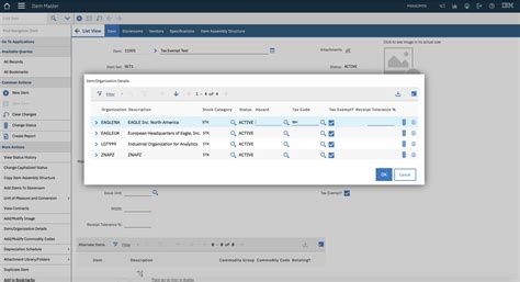 Item Master Maximo Secrets