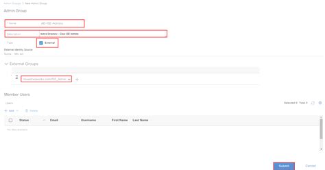 Cisco ISE Admin Access Via Active Directory
