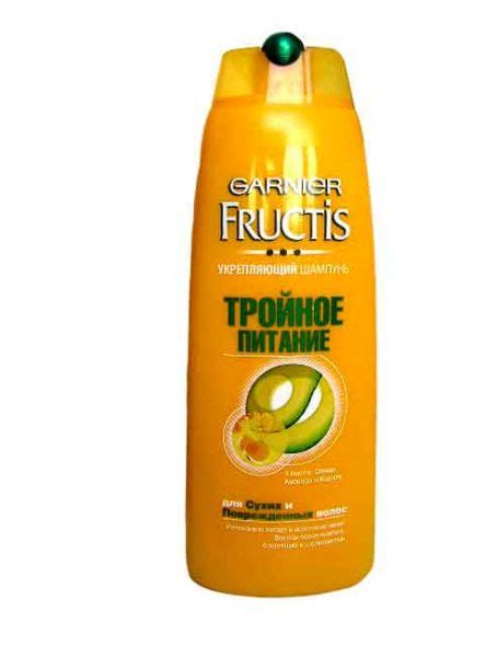 Шампунь Fructis Тройное питание - «Высушил волосы + ФОТО моей пакли ...