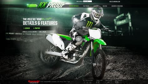 日本kawasaki Kx 川崎山地越野自行车，越野摩托车。