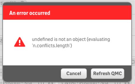qmc error cannot read properties of undefined r qlik community