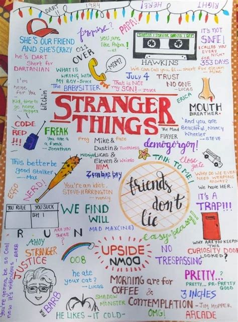 Stranger Things Simple Doodles Stranger Things Stranger
