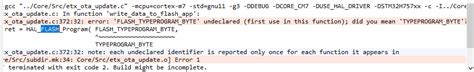 Solved Stm32h757 Flashtypeprogrambyte Undeclared Fir