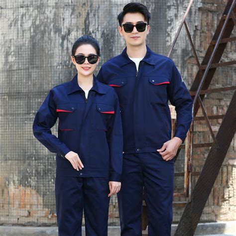 남녀공용 정전기 방지 작업복 긴 소매 작업복 유니폼 자동차 작업장 작업 세트 기계 수리공 작업복 작업복 및 유니폼