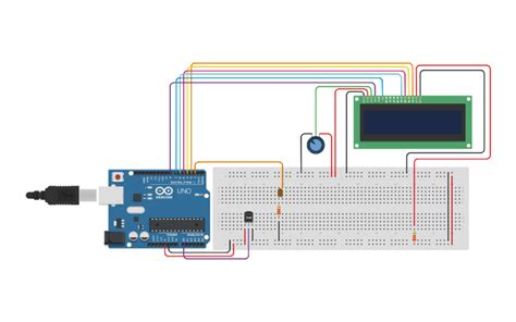 Circuit Design Sensore Di Temperatura On Off Tinkercad