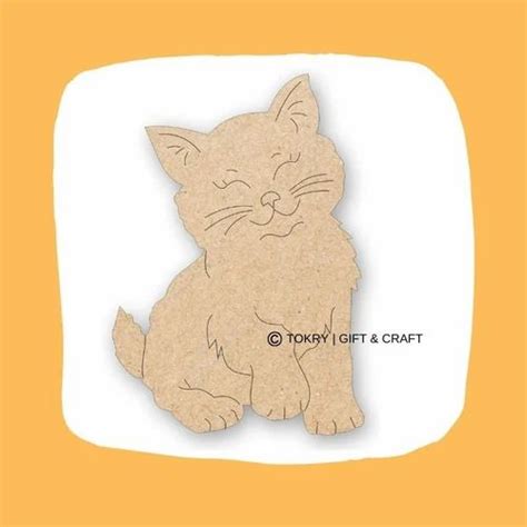 Cute Cat Shape Mdf Fridge Magnet Cutouts At Rs 10piece Refrigerator