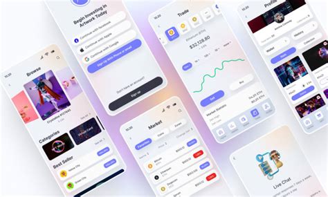 create figma mobile app ui design ui ux with prototype by uxui