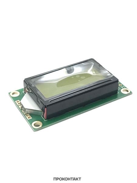 Дисплей LCD 0802 желтая подсветка купить с доставкой по выгодным ценам в интернет магазине