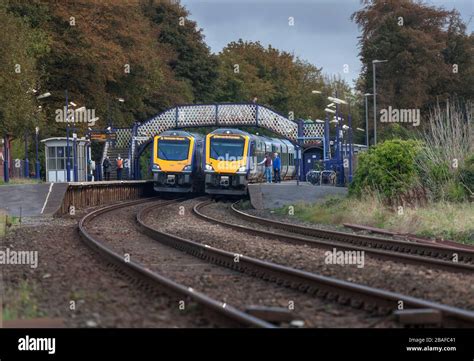 2 Northern Rail Caf Built Class 195 Civity Trains 195116 And 195125