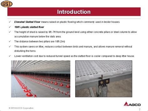 Commercial Broiler Elevated House Generation Structure November 2014 Commercial Broiler Elevated House Generation Structure November 2014
