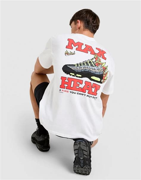 White Nike Air Max 95 T Shirt Jd Sports Uk