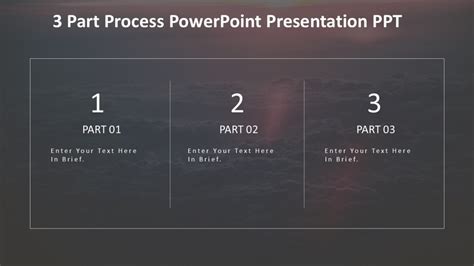 3 Part Process Powerpoint Presentation Ppt Pptuniverse